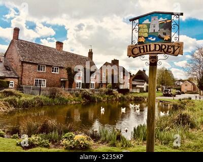 Village of Childrey,Oxfordshire,England Stock Photo - Alamy