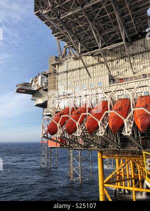Oil rig North Sea: credit Lee Ramsden / Alamy Stock Photo - Alamy