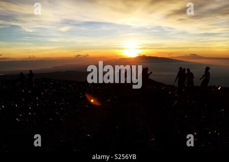 Top Mount of Mahameru Stock Photo - Alamy