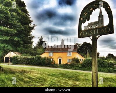 Polstead House, Suffolk, England Stock Photo - Alamy