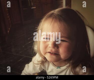 crying toddler girl Stock Photo - Alamy