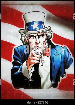 national personification uncle sam Stock Photo - Alamy