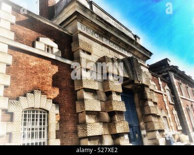 Devon county prison in Exeter Stock Photo - Alamy