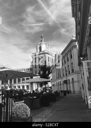 Queen Mother Square, Poundbury, Dorchester, Dorset Stock Photo - Alamy
