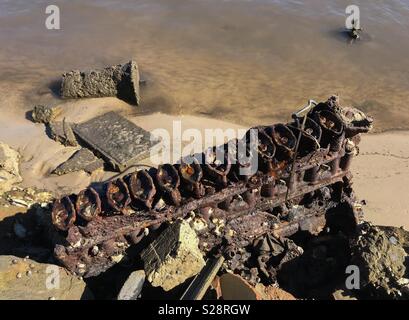 Rusty engine block Stock Photo - Alamy