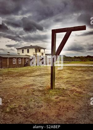 Gallows in Sachsenhausen Concentration Camp near Berlin, Germany Stock ...