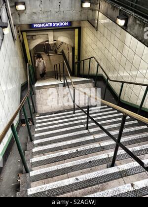 Highgate Tube station Stock Photo - Alamy