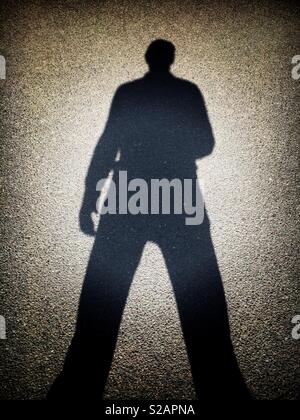 man in shadow Stock Photo - Alamy