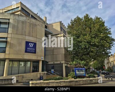 Knightstone Campus Weston College Weston Super Mare Stock Photo - Alamy