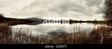 Dathee lake, Lac de la Dathee, popular place for night fishing on carp ...