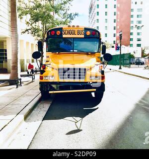 School bus, Miami, Florida, USA Stock Photo - Alamy