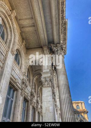 The exterior of the Presidential Palace in Bucharest, Romania Stock ...