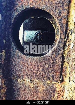 iron Rust Rusty eye Stock Photo - Alamy