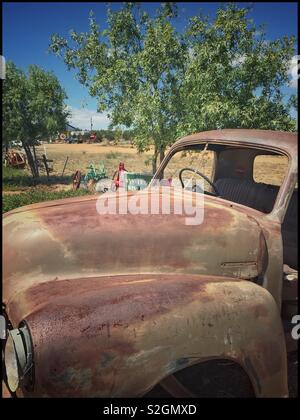 Old cars at Toeka Stoor in Windmeul near Paarl, South Africa Stock ...
