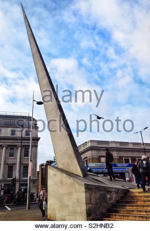 Southwark Gateway (also known as the Southwark Needle) at the south ...