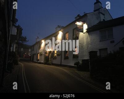 The Golden Rule pub at Ambleside in The Lake District Cumbria UK Stock ...