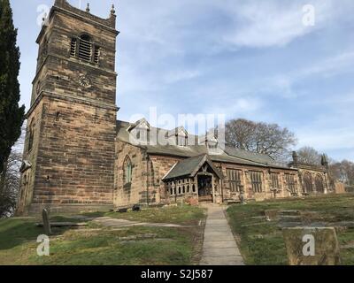 St Mary's Church, Rostherne, Cheshire Stock Photo - Alamy