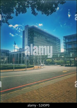 Bridge linking CTICC 1 and CTICC 2, Foreshore, Cape Town, South Africa ...