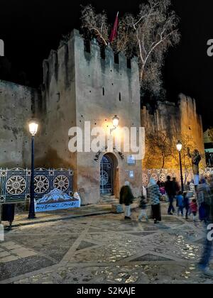 The fort in Chefchaouen‘s old city Stock Photo - Alamy