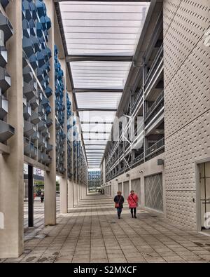Milton Keynes architecture Stock Photo - Alamy
