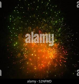 Rio Carnival fireworks Stock Photo - Alamy
