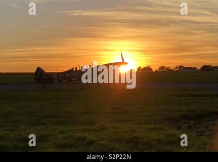 Two Seater Spitfire Stock Photo - Alamy