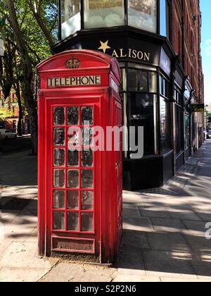 K2 Phone Box Stock Photo - Alamy
