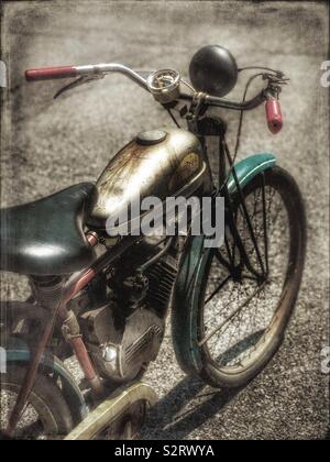 Vintage Whizzer motorized bicycle Stock Photo - Alamy
