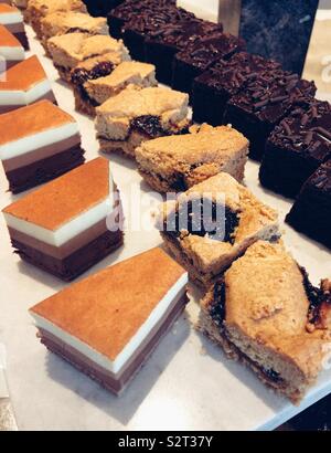 Tiramisu, scones and brownies at the brunch buffet in Reykjavik ...