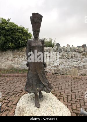 The Pictish Queen Stock Photo - Alamy