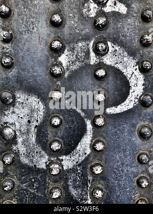Steel riveted girder Stock Photo - Alamy