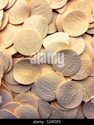 Croxetti pasta close up Stock Photo - Alamy