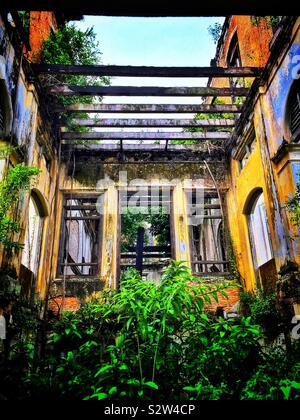 Abandoned school (Shih Chung Branch School), Penang, Malaysia Stock ...