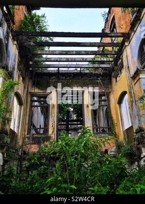 Abandoned school (Shih Chung Branch School), Penang, Malaysia Stock ...