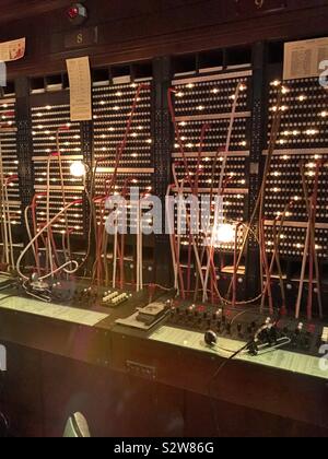 Vintage Telephone Switchboard Stock Photo: 18792035 - Alamy
