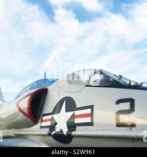 Grumman A-6 cockpit Stock Photo - Alamy