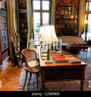 The Mount, Edith Wharton designed mansion, astilbe garden, Lenox ...