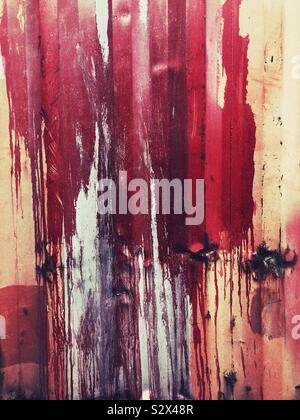 Red paint drips Stock Photo - Alamy