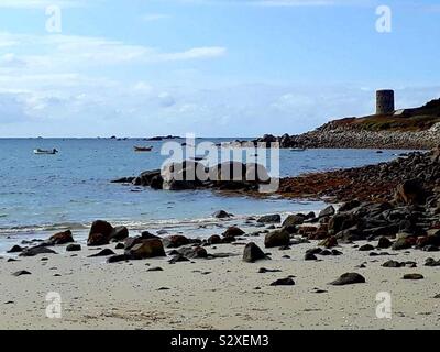 Ladies Bay Guernsey Stock Photo - Alamy