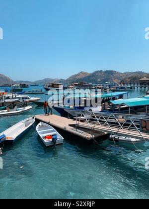 Labuan Bajo jetty Flores Island Indonesia Stock Photo - Alamy