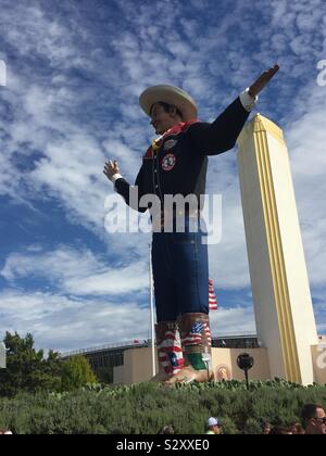 Big Tex cowboy at Texas state fair Stock Photo - Alamy
