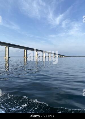 Boat view of the Destin, Florida bridge Stock Photo - Alamy