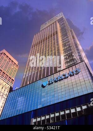 The Barclays building on seventh Avenue, NYC, USA Stock Photo - Alamy