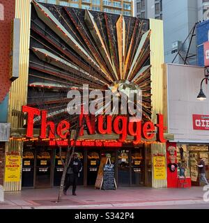 The Nugget casino, Downtown Reno, Nevada, United States Stock Photo - Alamy