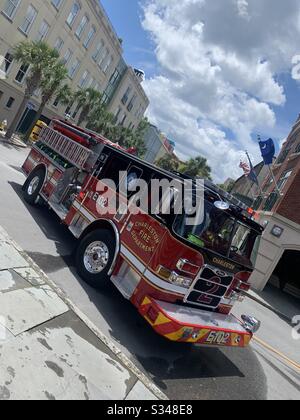 Charleston Fire Department Stock Photo - Alamy