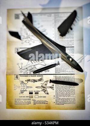 Vintage Airfix plastic model kit Stock Photo - Alamy