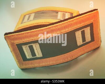 US Army Infantry Captain Shoulder Boards for a Dress Blue Uniform, USA ...