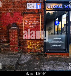 Graffiti, wall art, Sheffield Stock Photo - Alamy