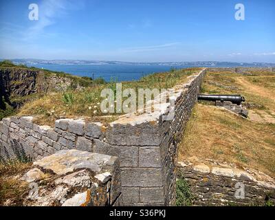 Napoleonic Fort Berry Head. Brixham. Devon. UK. Europe Stock Photo - Alamy