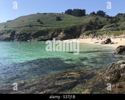 Belvoir Bay, Herm Island Stock Photo - Alamy